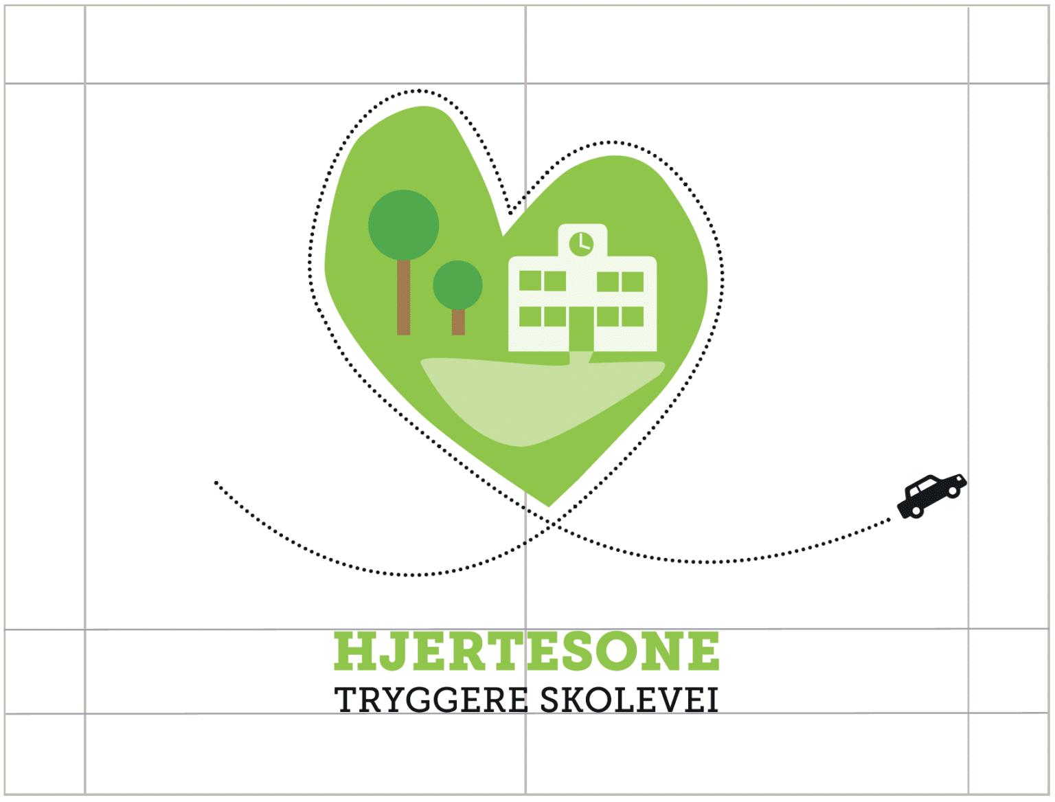 Hjertesone Designmanual - Trygg Trafikk