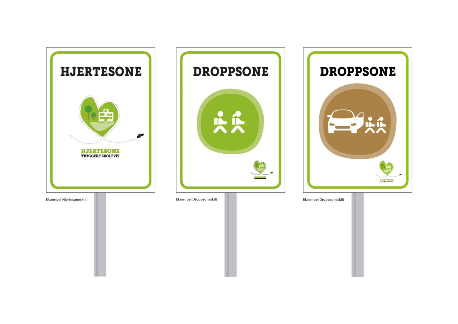 Hjertesone Designmanual - Trygg Trafikk